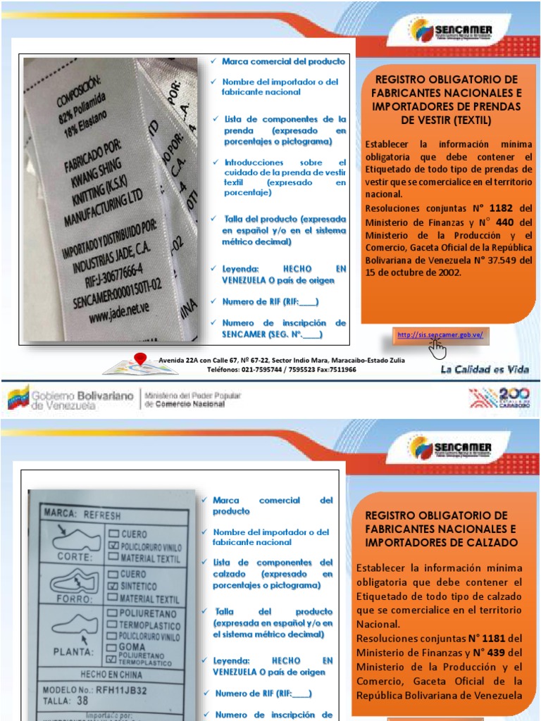 Sencamer Textil y Calzado | PDF