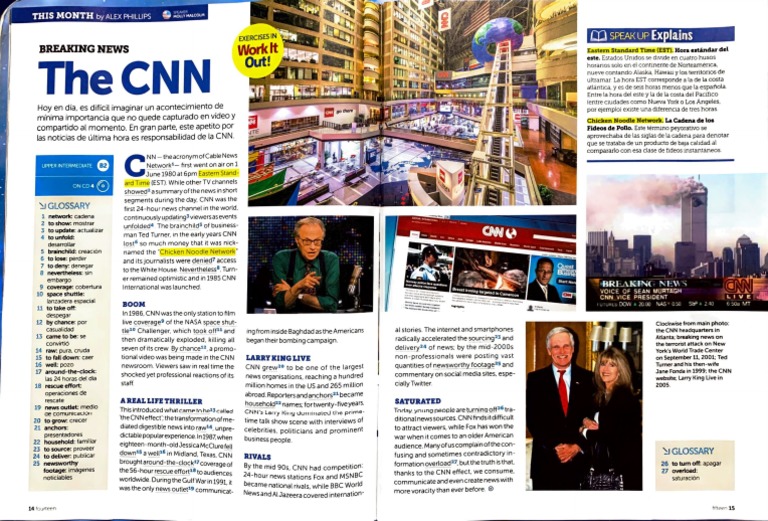 Breaking News The CNN | PDF | Cnn | News Media