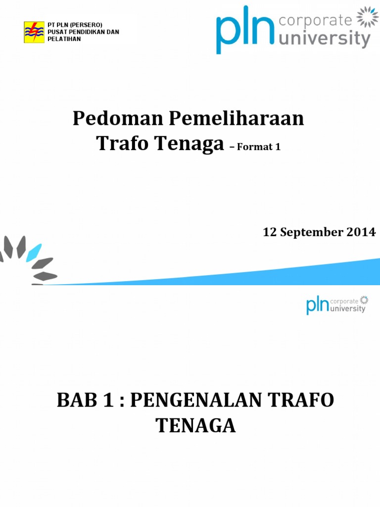 Pedoman Har Trafo Tenaga | PDF