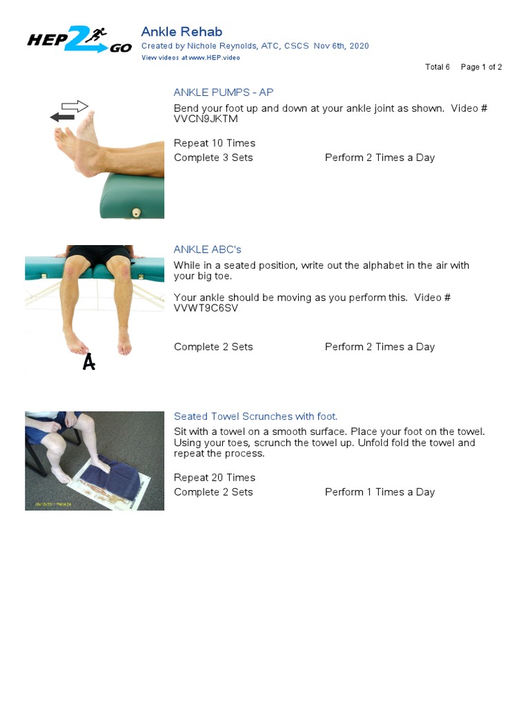 Basic Ankle | PDF | Foot | Anatomical Terms Of Motion