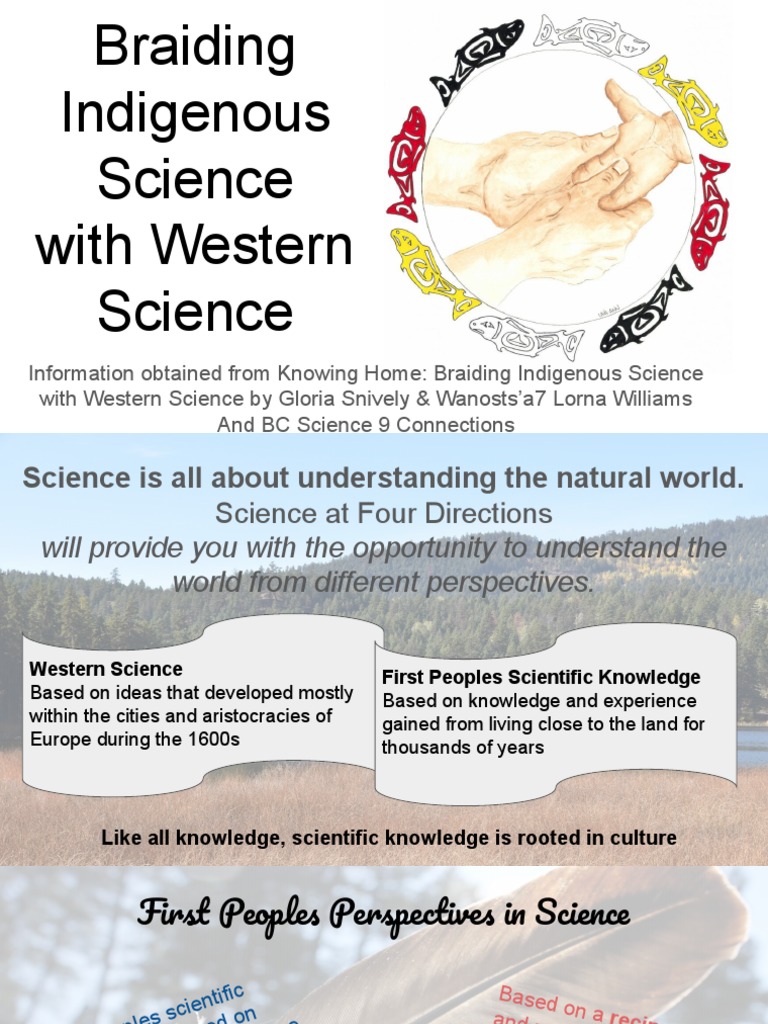 Introduction Braiding Indigenous Science With Western Science | PDF ...