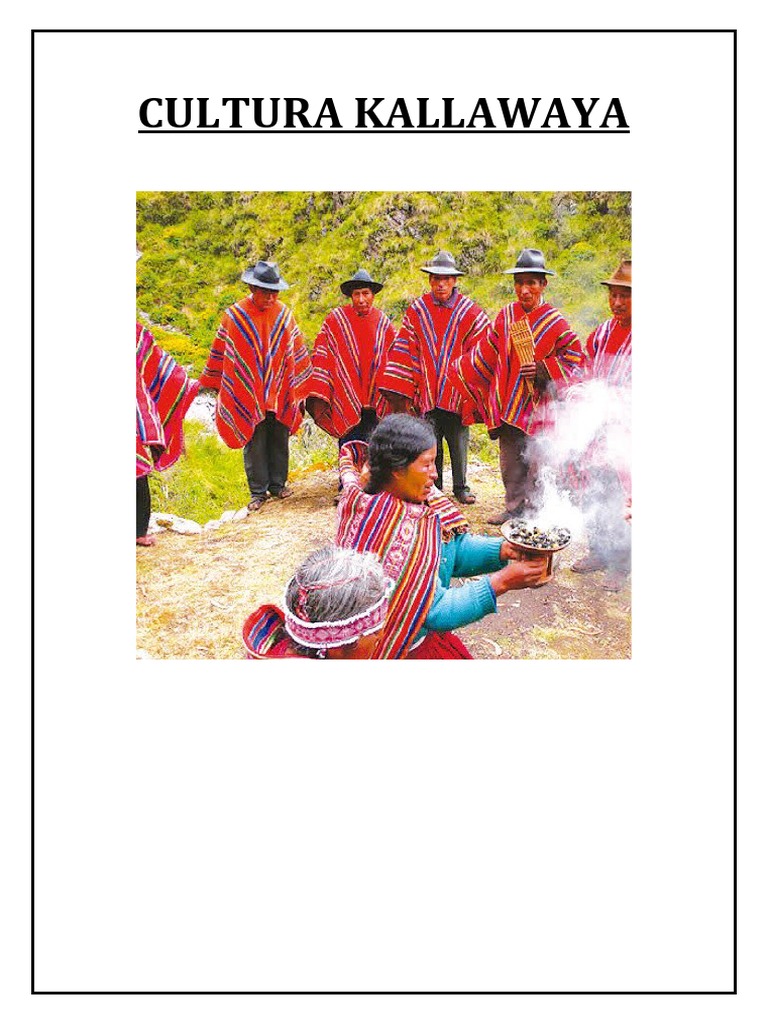 Cultura Kallawaya | PDF | Bolivia | Andes