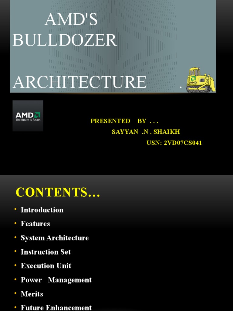 On AMD Bulldozer Architecture | PDF | Computer Architecture | Central Processing Unit
