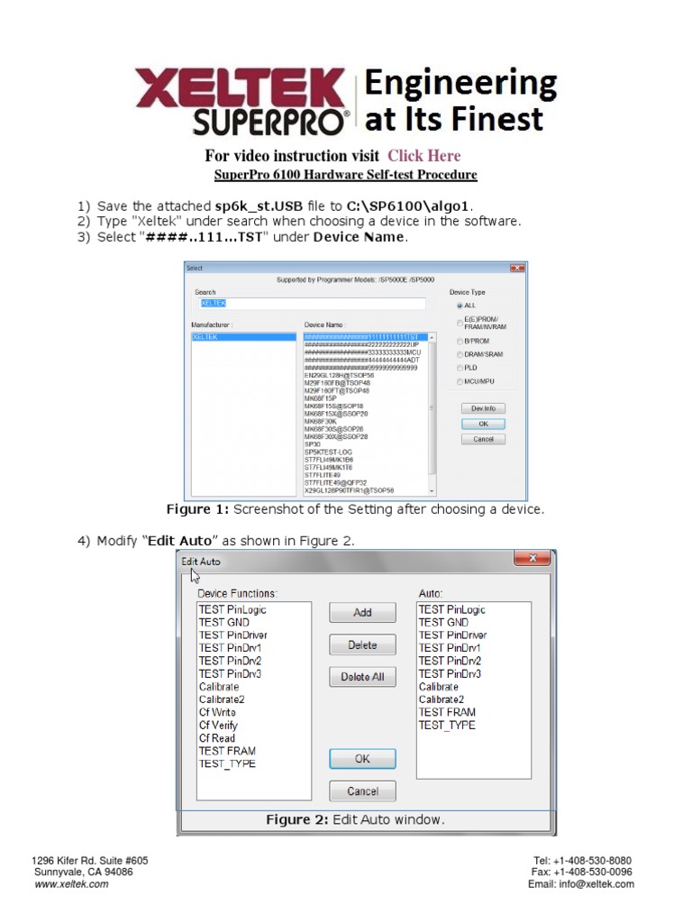 SP6100 Hardware Test | PDF | Screenshot | Manufactured Goods