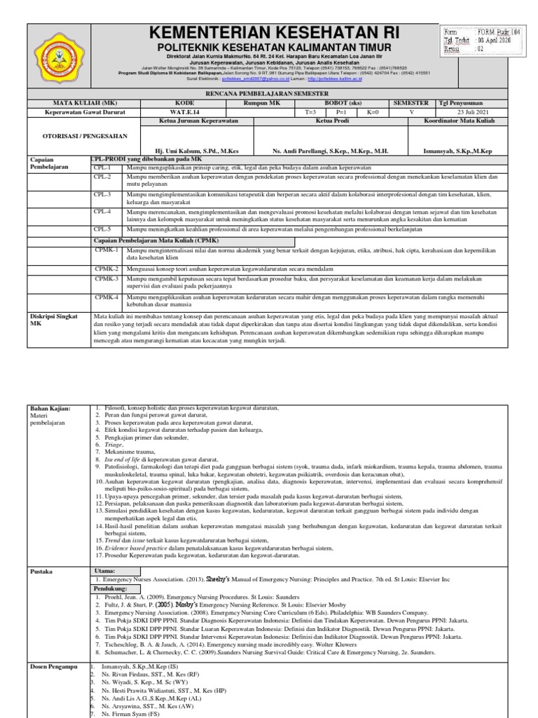 RPS Gadar 2021 | PDF | Sains & Matematika