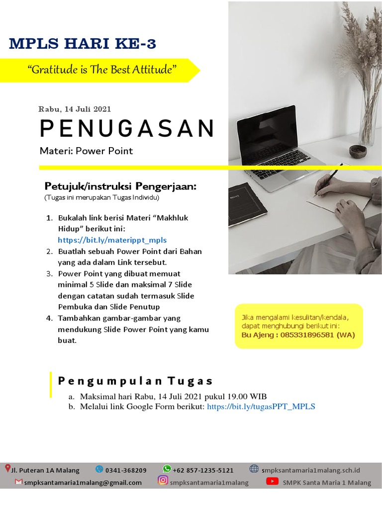 Penugasan Materi Power Point | PDF