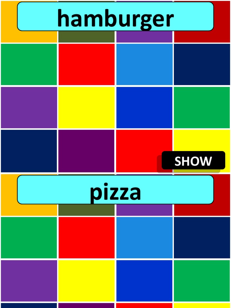 Food Hidden Picture | PDF