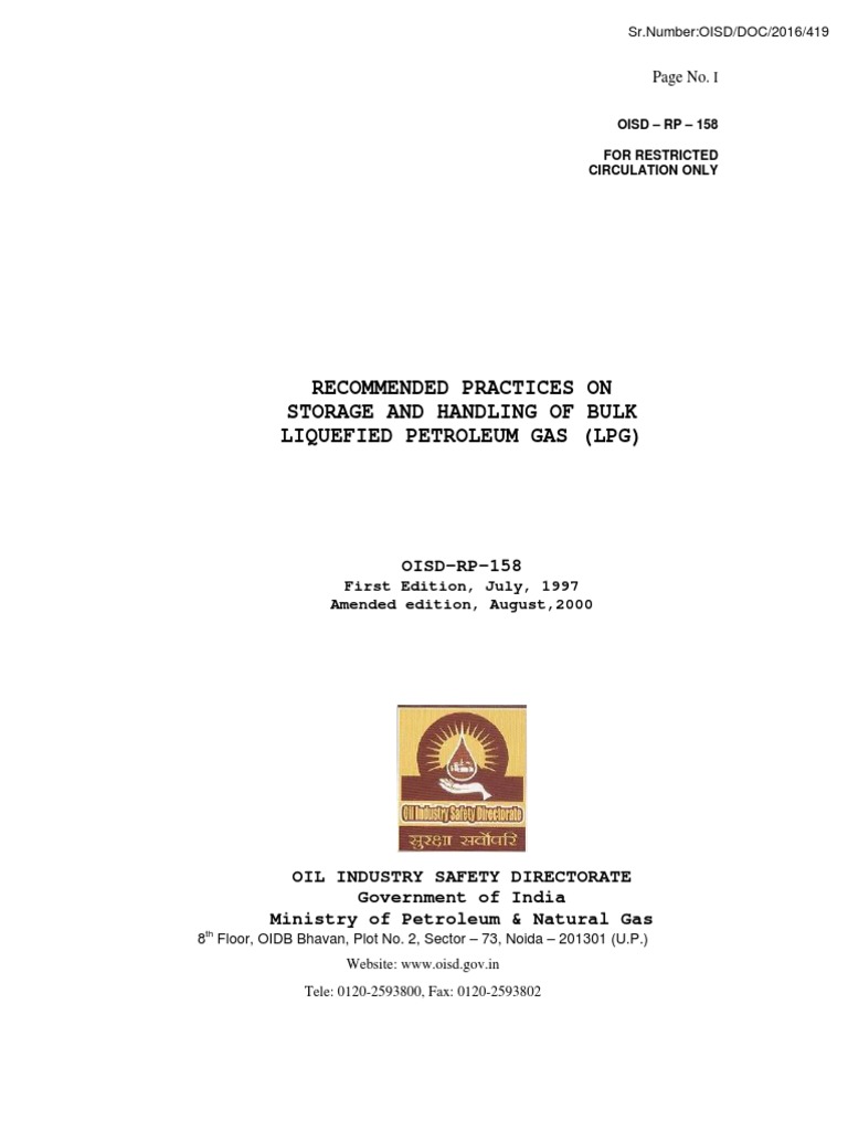 LPG Storage and Handling Guidelines | PDF | Liquefied Petroleum Gas | Valve