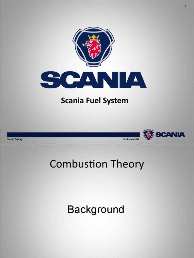 Scania Fuel System Overview | PDF | Combustion | Diesel Engine