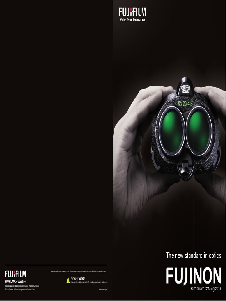 FUJINON Binoculars Catalog en | PDF | Optics | Field Of View