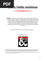 We Be Goblins 5E Character Sheets | PDF