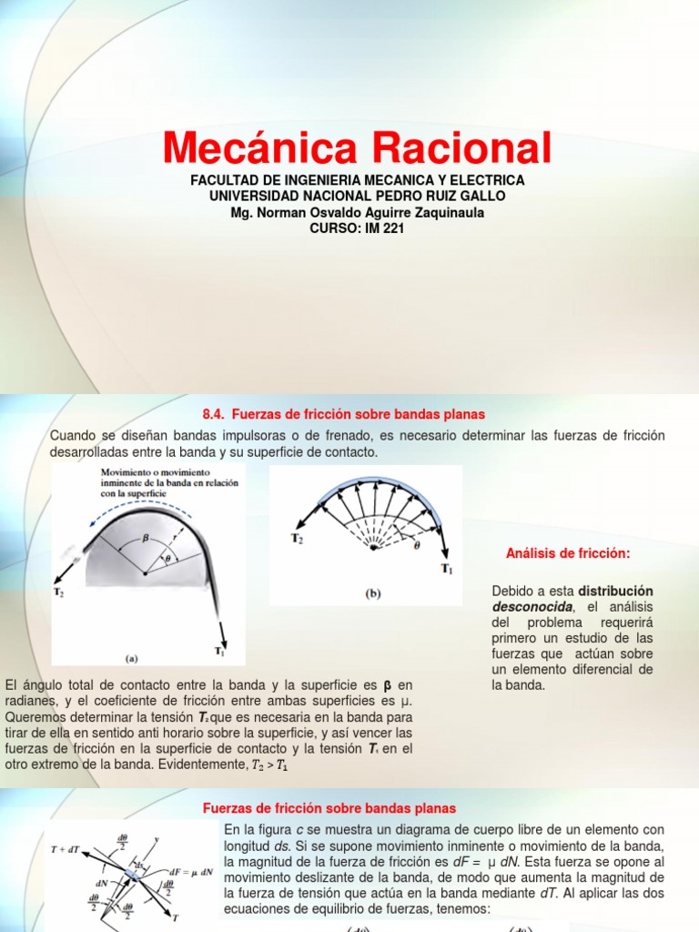 Sesion de Clase 22 | PDF | Fricción | Ingeniería mecánica