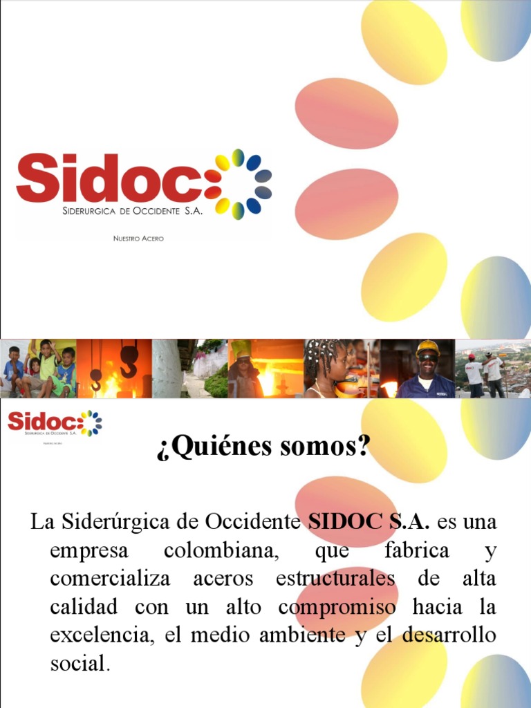 Empresa SIDOC - Programa Siloé Visible | PDF | Acero | Colombia