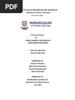 Indian Currency Detection Using Digital Processing | PDF | Counterfeit ...