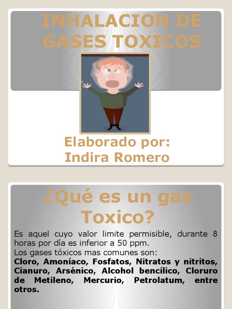 Gases Toxicos | PDF
