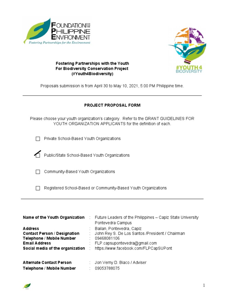 PROJECT PROPOSAL For Arboretum | PDF | Conservation Biology | Natural ...