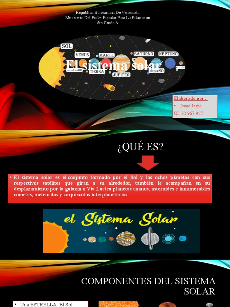 El Sistema Solar | PDF