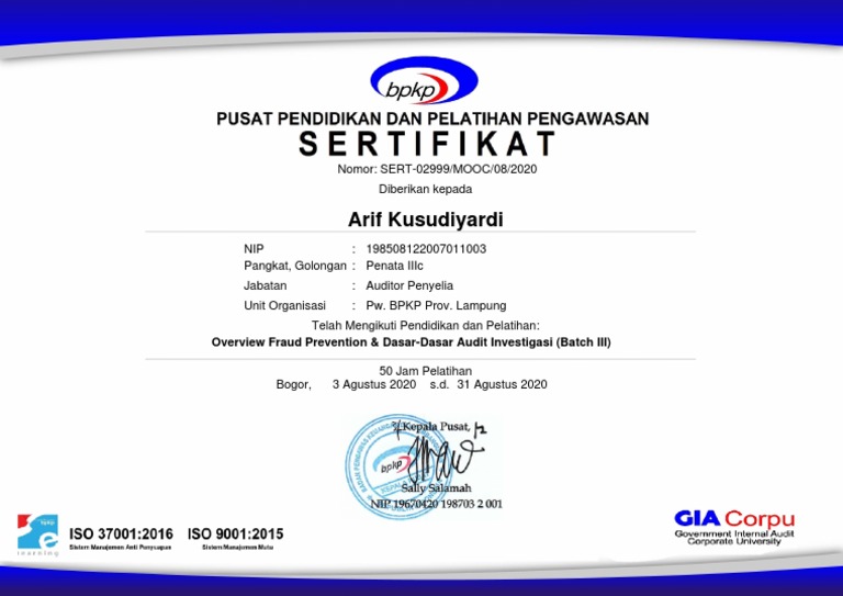 Diklat Investigasi | PDF