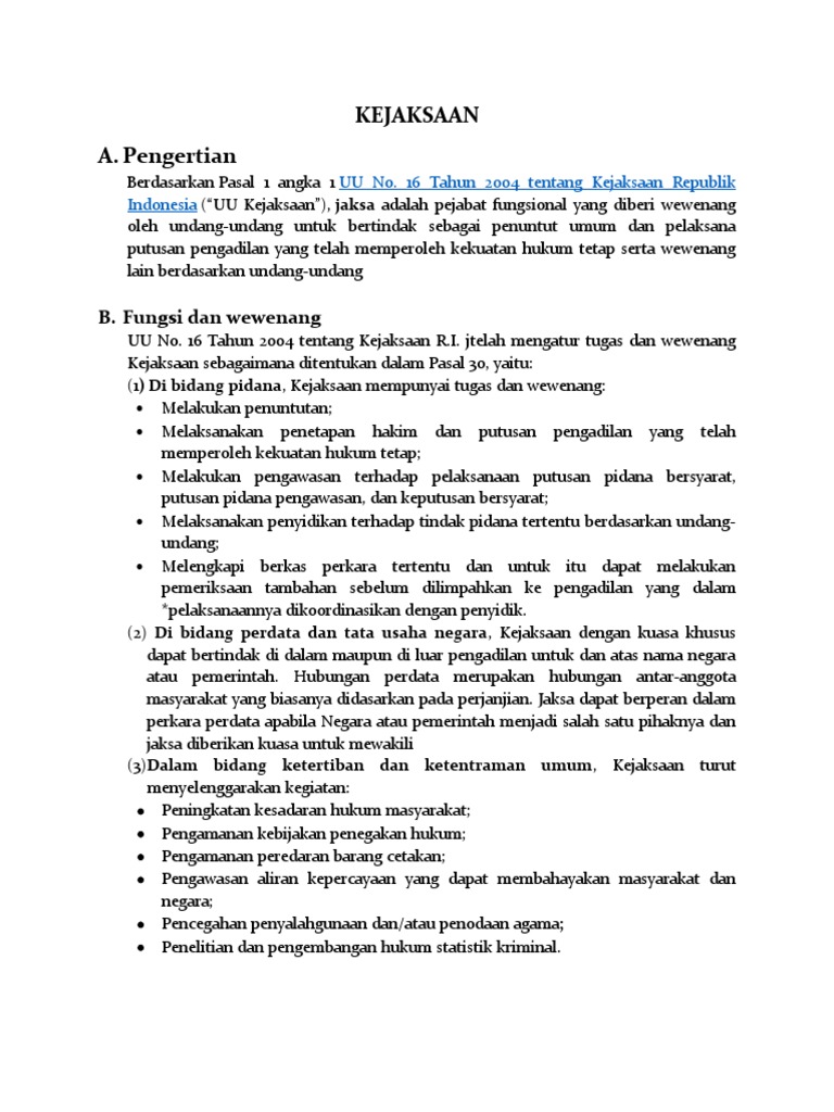 KEJAKSAAN | PDF