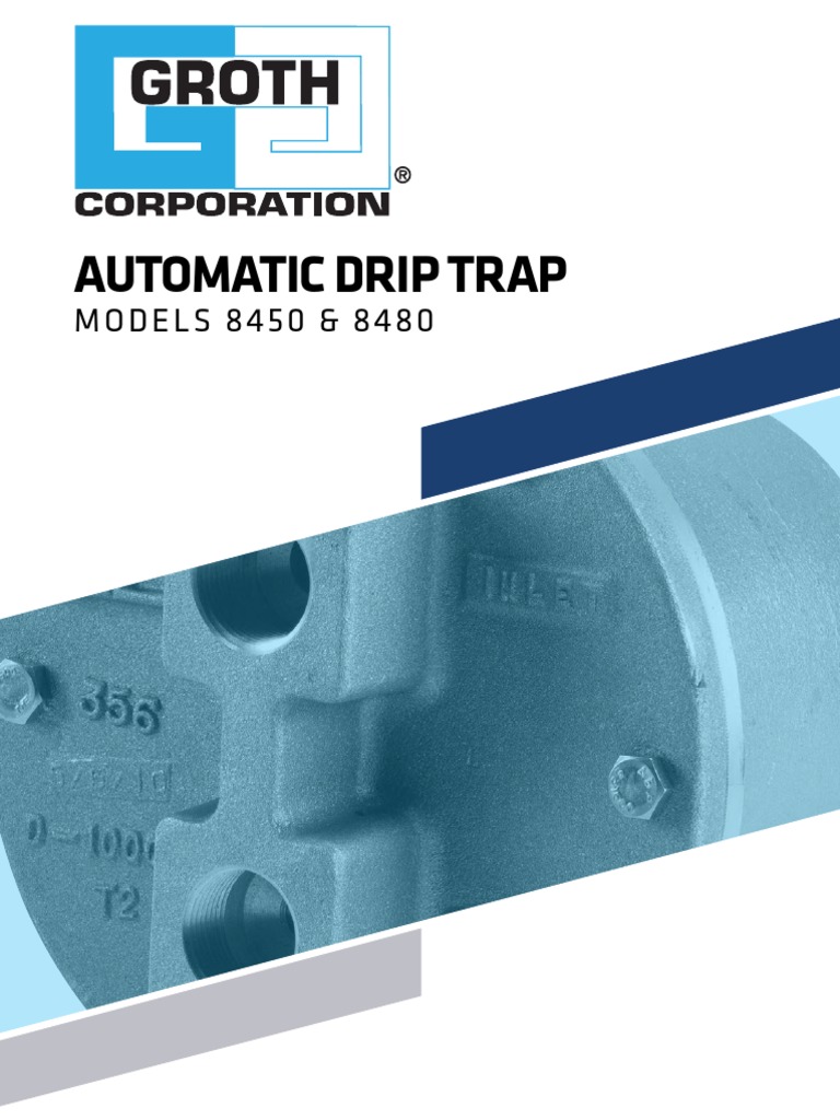 Automatic Drip Trap: MODELS 8450&8480 | PDF | Valve | Mechanical ...