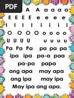 Letrang CC Kindergarten Worksheets | PDF