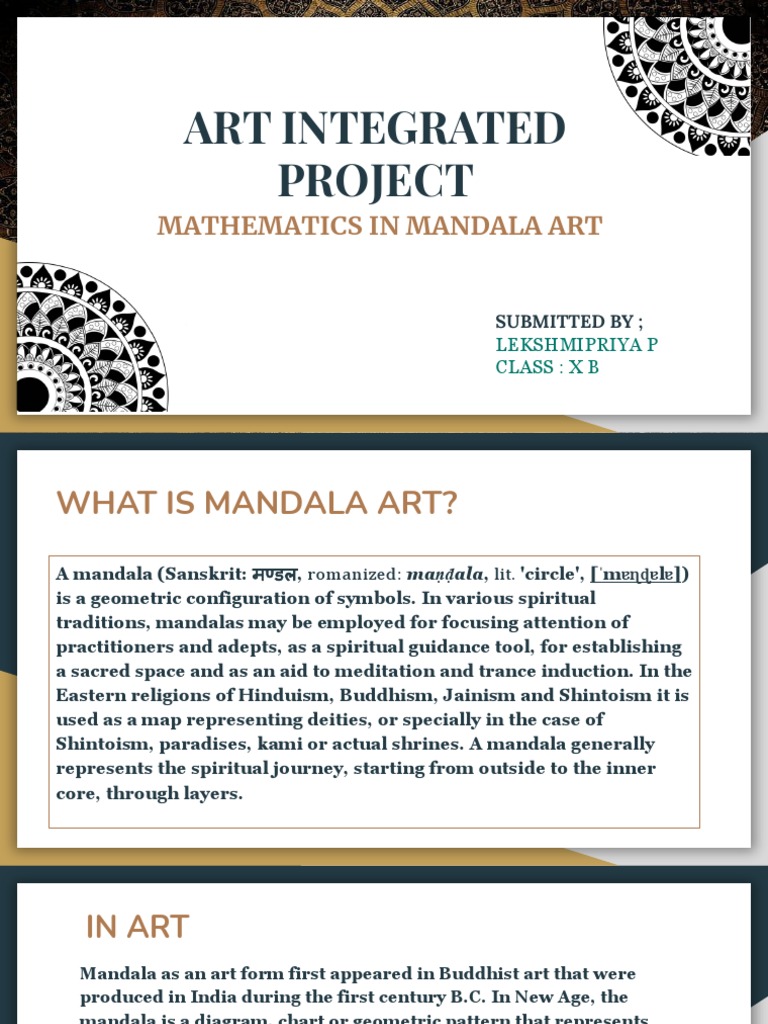Art Integrated Project | PDF | Mandala