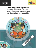 AP2 - Q3 - Week 5-6 Tungkulin Ko Sa Aking Komunidad | PDF