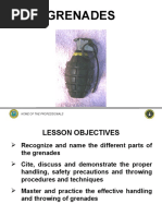 Hand Grenade Identification and Use | PDF | Shell (Projectile) | Ballistics