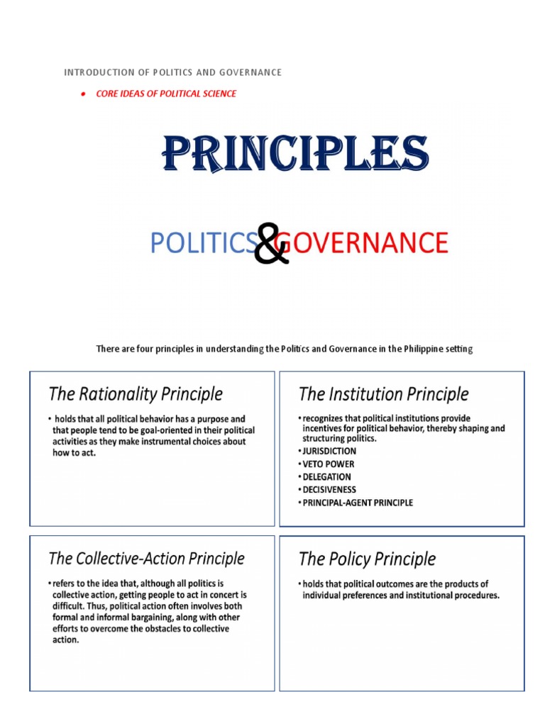 Core Ideas of Political Science: Introduction of Politics and ...