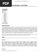 Academic Word List 3 | PDF