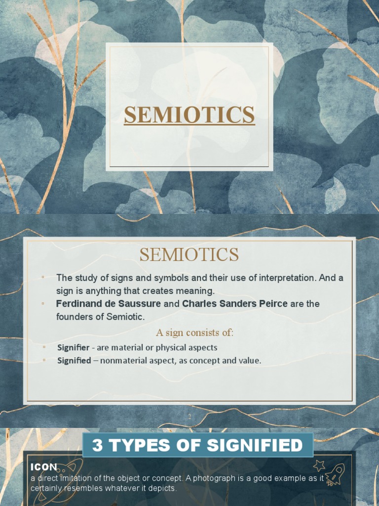 SEMIOTICS: The Study of Signs and Symbols | PDF | Paintings ...