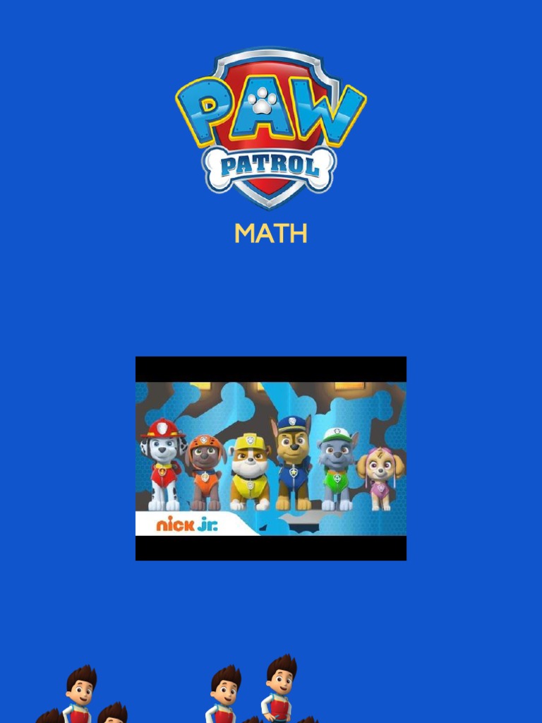 Paw Patrol Math Basic Additiont | PDF