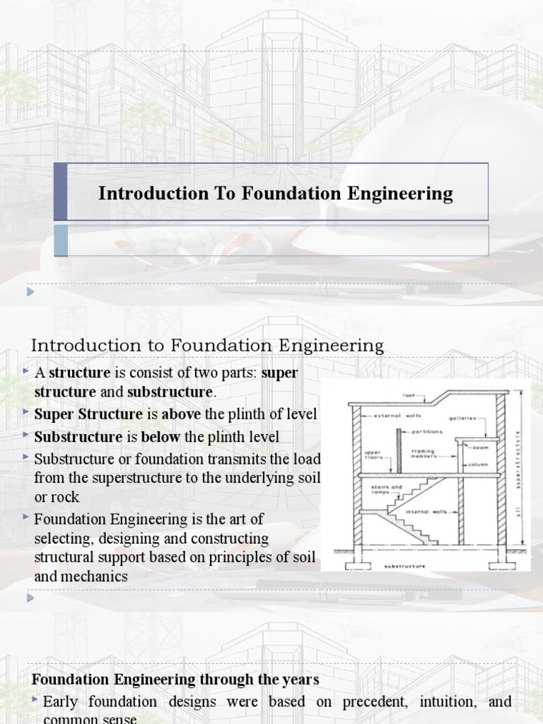1.introduction To Foundation Engineering and Shallow Foundation | PDF ...