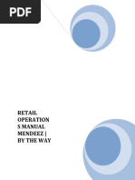 Store Manager Checklists | PDF | Merchandising | Inventory