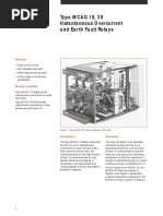 CDG-CDD-CDG-Series-Relay OC EF Elctromechanical Relay Manual PDF | PDF