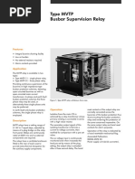 MVAJ Relay Manual Areva | PDF | Manufactured Goods | Electrical Engineering