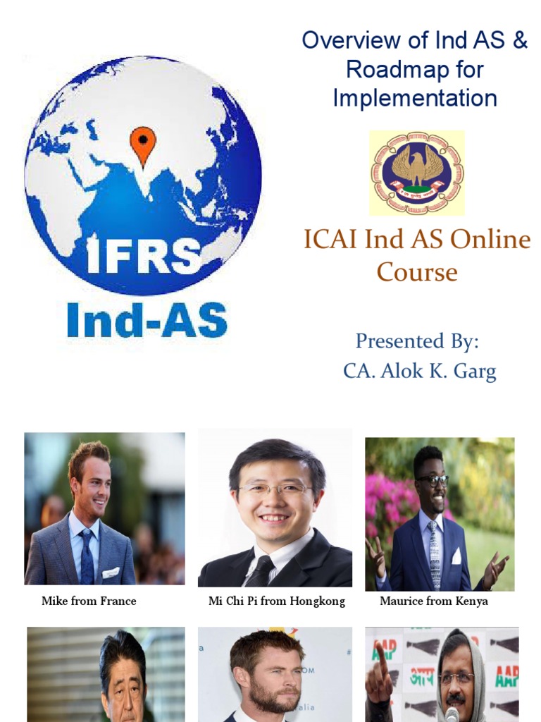 Introduction To Ind As | PDF | International Financial Reporting ...