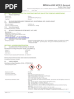 Wannate PM-200 SDS 20200605 | PDF | Combustion | Asthma