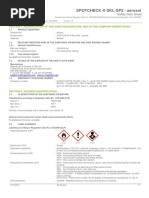DPI Anchor Spray Paint Safety Data Sheet | PDF | Toxicity | Personal ...