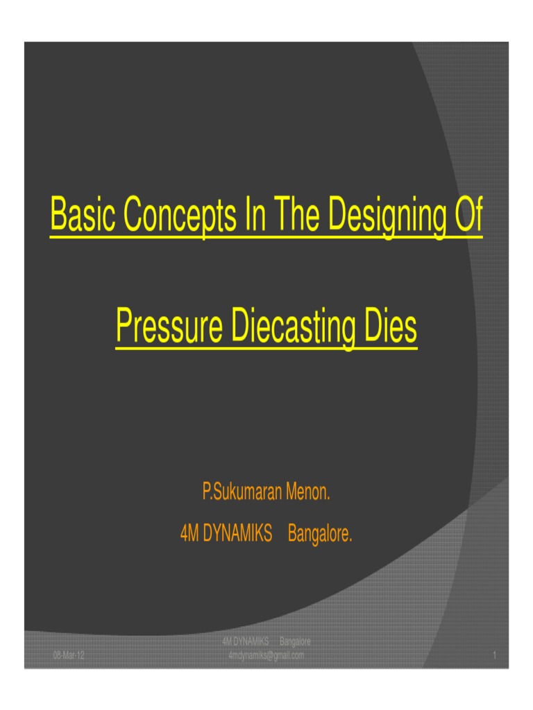 2 PDC Tool Design Training | PDF | Casting (Metalworking) | Casting