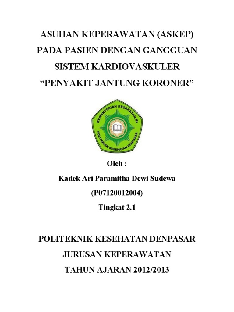 Askep PJK | PDF