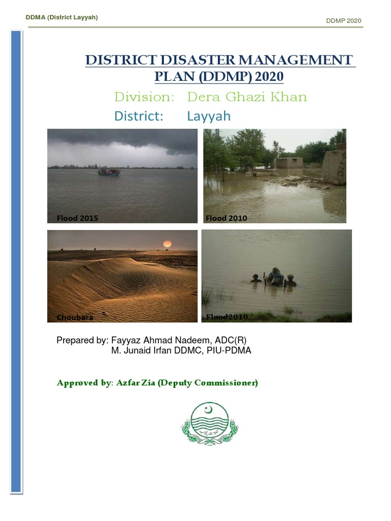 DDMP Layyah 2020-Final | PDF | Emergency Management | Desert