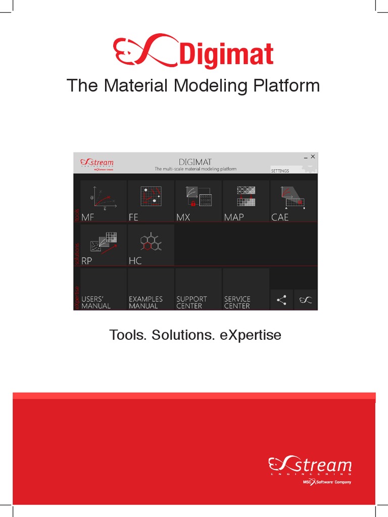 Digimat: The Material Modeling Platform | PDF | Composite Material ...