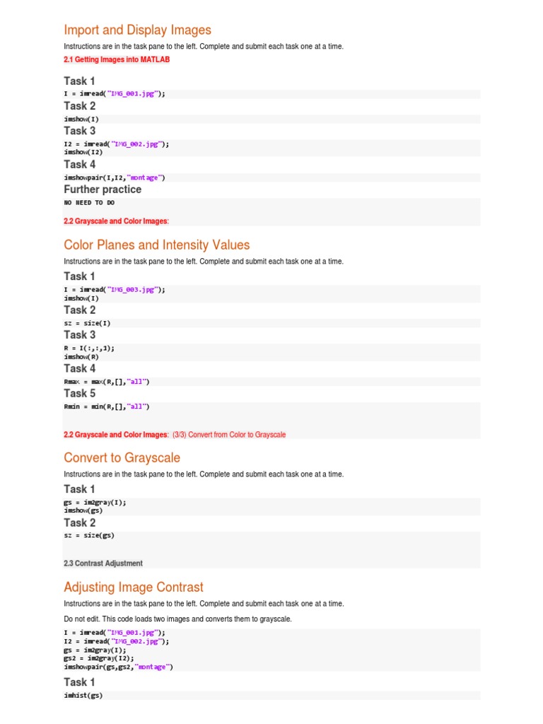 Image Processing Answers | Download Free PDF | Computer Engineering ...