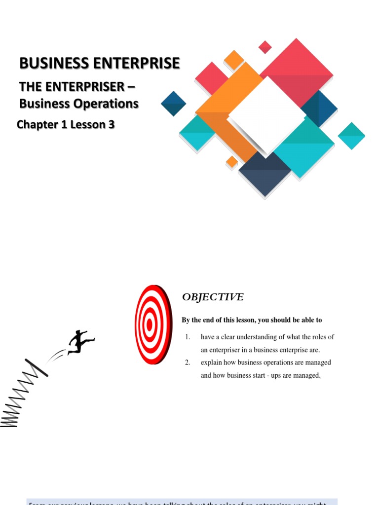 Chapter 1 Lesson 3 Business Operations | PDF | Employment | Profit ...