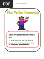 Abstract Reasoning - Practice Test 3 | PDF | Reason | Multiple Choice