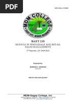 Distribution Management Module | PDF | Inventory | Logistics