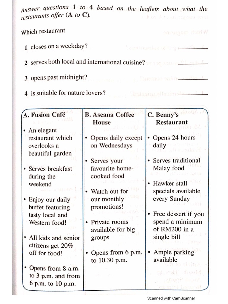 English Muet Reading | PDF