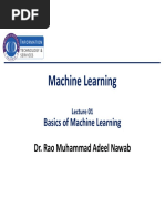 Machine Learning Lecture Notes | PDF