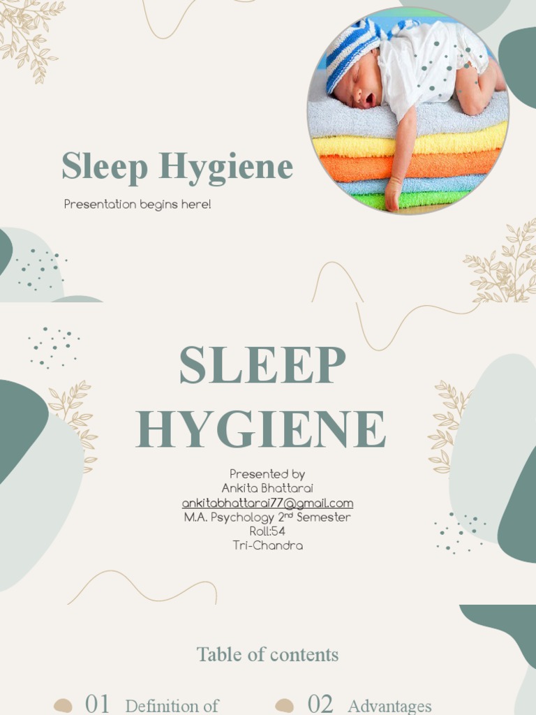 Essential Sleep Hygiene Tips Explained | PDF | Sleep | Insomnia